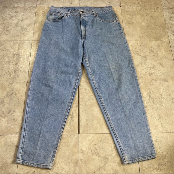 Levi's | Jeans | Vintage Levis 56xx Loose Fit Tapered Legs Light Blue ...